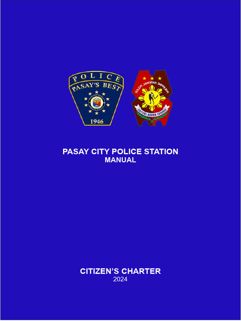 Pasay Police Clearance Citizen's Charter | PDF | Detective | Police