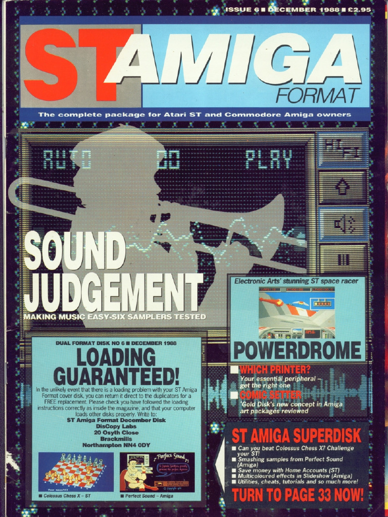 ST Amiga Format Issue 06 | PDF