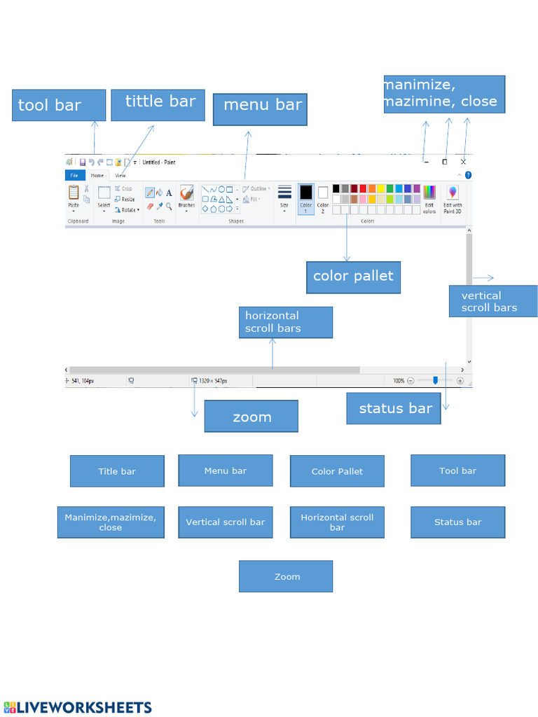 Components of Paint (Worksheet) | PDF