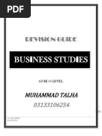 Commerce 7100 Revision Notes For o Level PDF | PDF | Educational ...