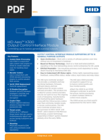 HID Aero X1100 Controller Overview | PDF | Access Control | Usb