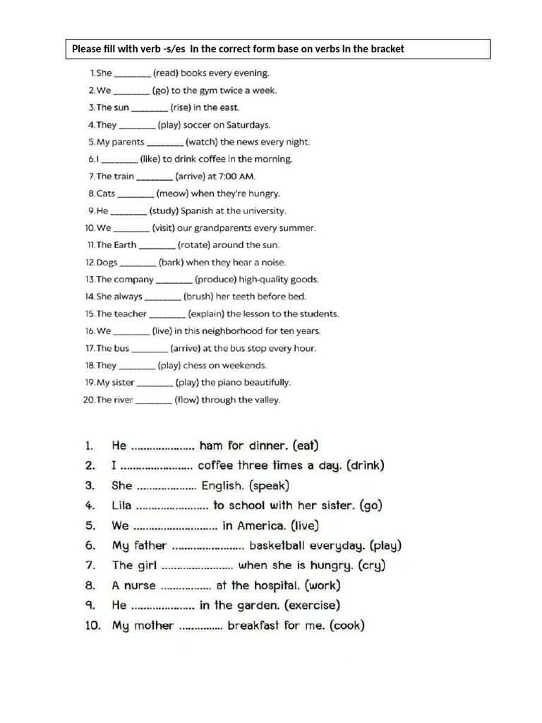 Verb Form Exercise: Poisonous vs. Fame | PDF