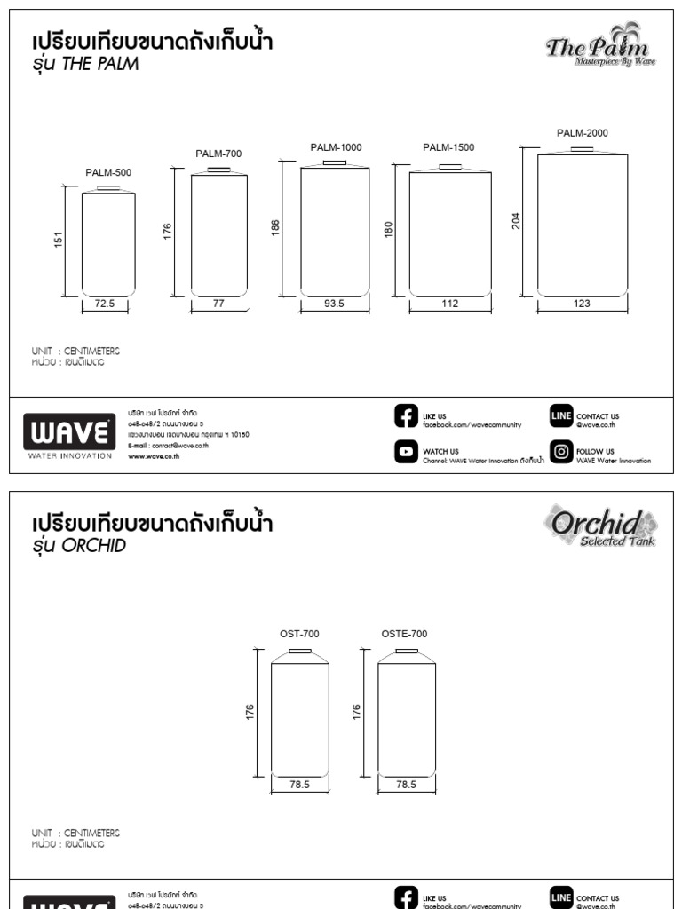 Tank Dimensions | PDF