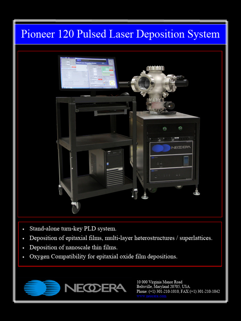 Pioneer 120 PLD System | PDF | Thin Film | Physical Sciences