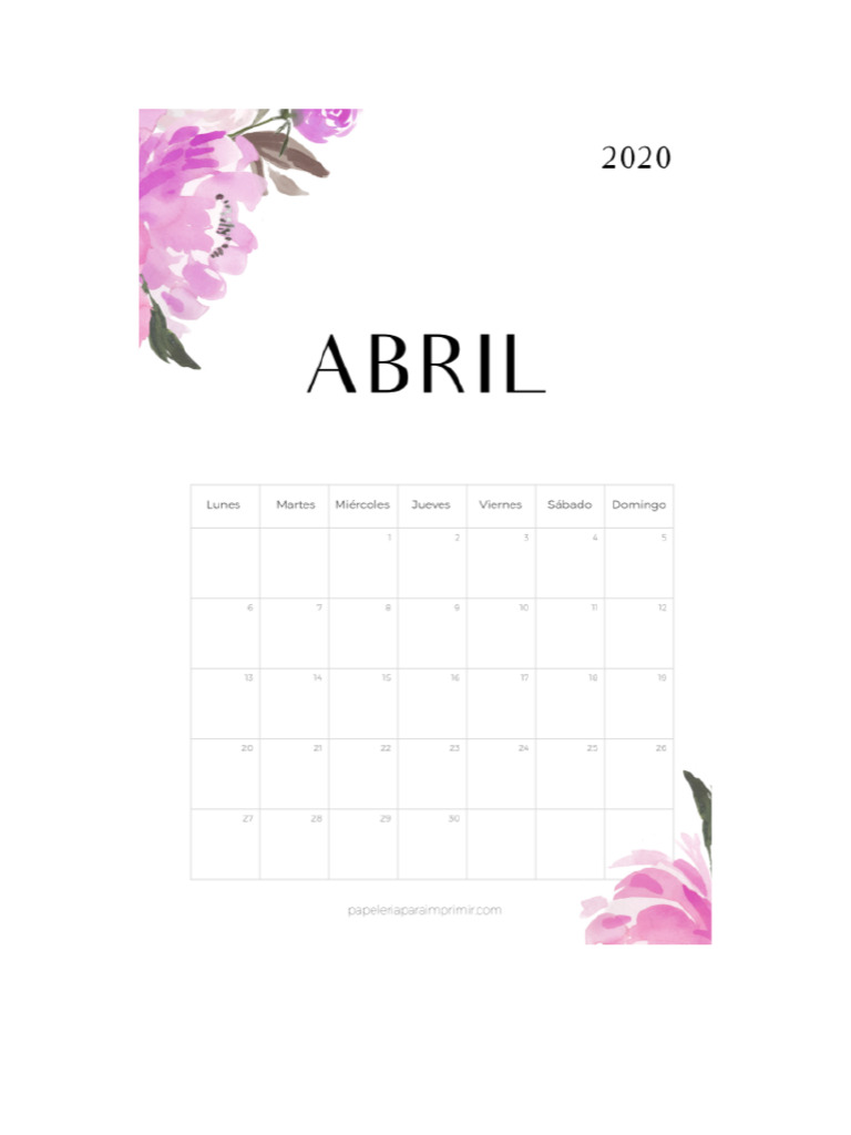 Abril - Documents de Google | PDF