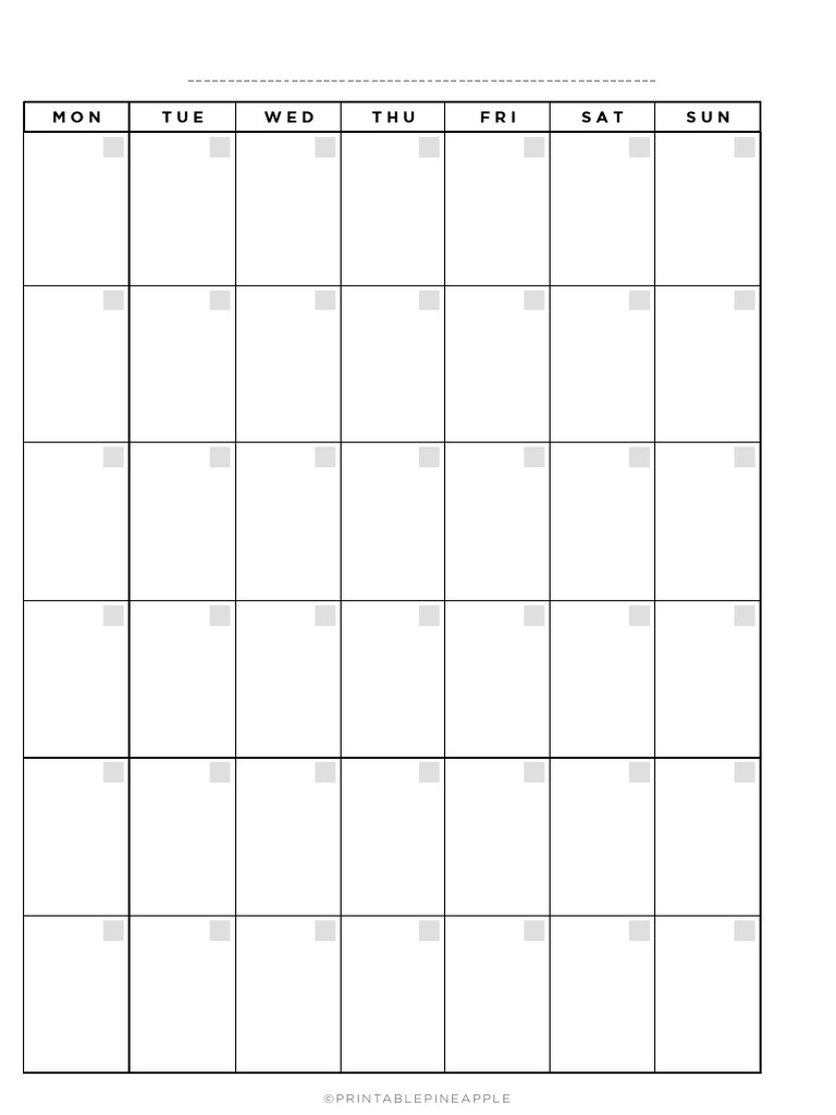 A5 On A5 Paper - Calendar Template | PDF