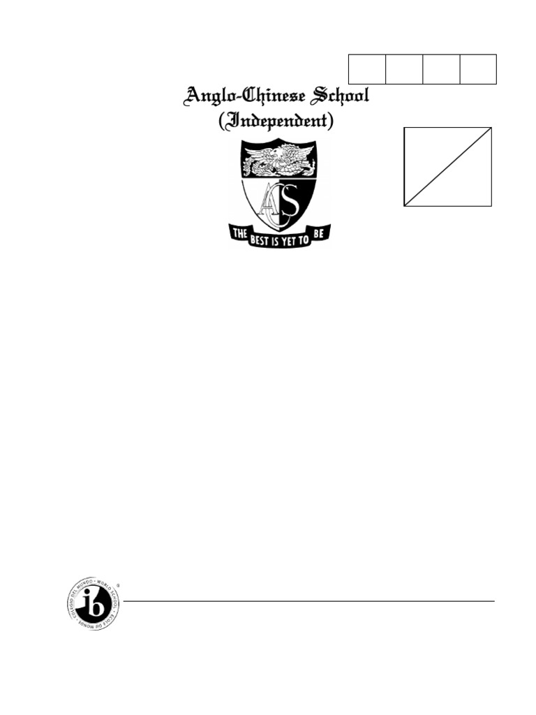 2023 Final Y2 Enriched Math P1 (Library) | PDF | Area | Mathematics