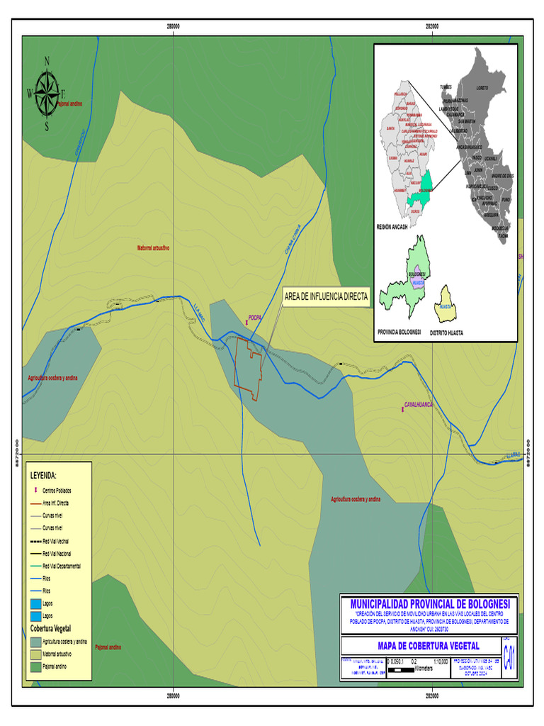 MAPAS COBERTURA VEGETAL (A3) Ok | PDF | Perú