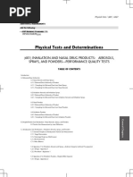 USP Inhalation Drug Testing Methods | PDF | Dose (Biochemistry) | Chemistry