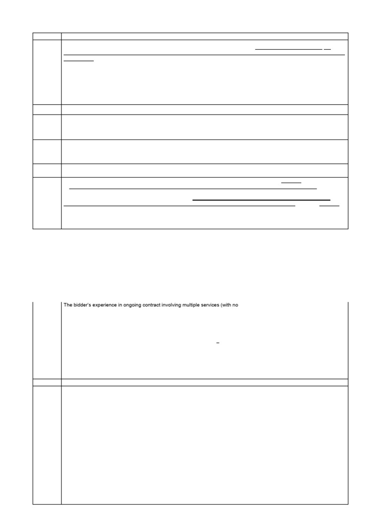 Bid Evaluation Criteria | PDF | Joint Venture | Taxes