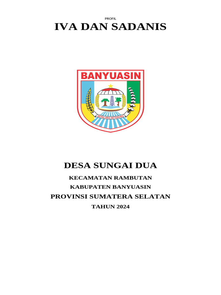 Profil Pemeriksaan Iva Dan Sadanis | PDF