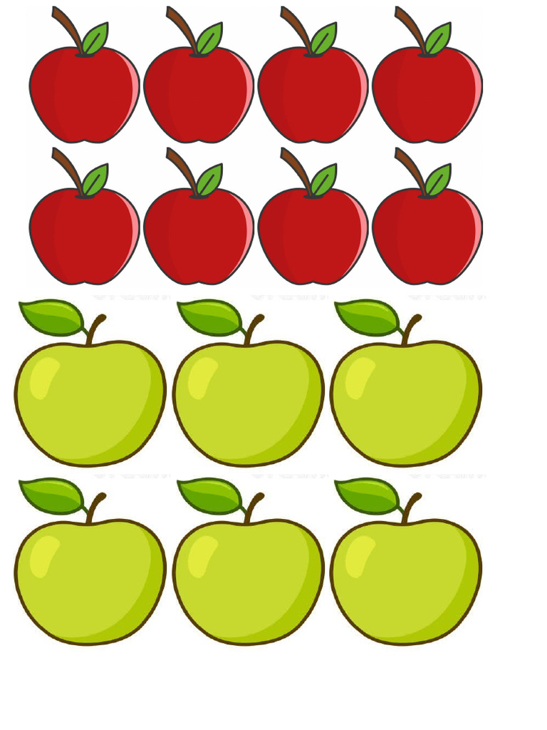 Manzanas para Imprimir | PDF