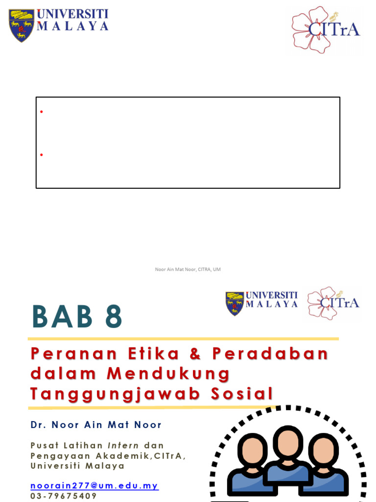 Peranan Etika dalam Tanggungjawab Sosial | PDF