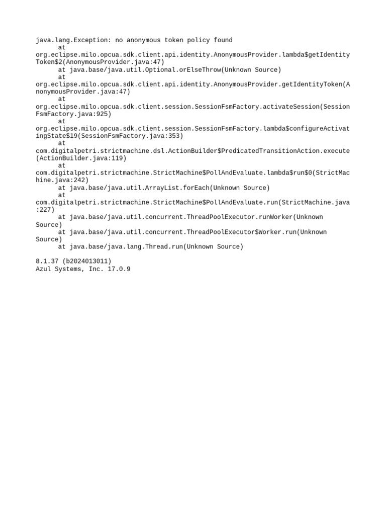 Error Log Code From Ignition Perspective | PDF