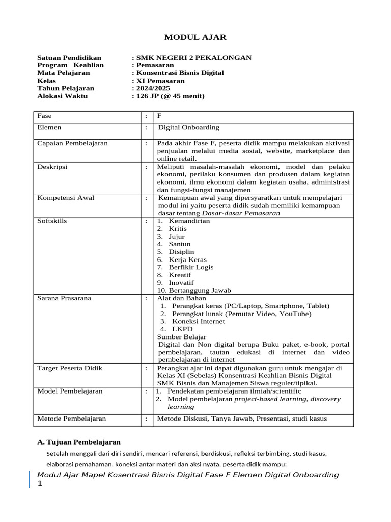 Modul 05 Digital Onboarding | PDF