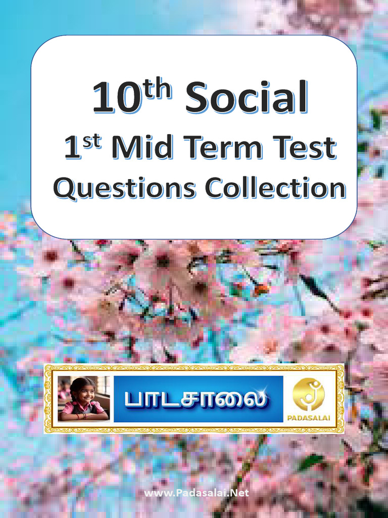 10th Social Question Papers Collections | PDF | Language Families | Linguistics