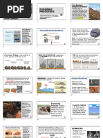 Weathering and Mass Wasting | PDF | Weathering | Physical Sciences