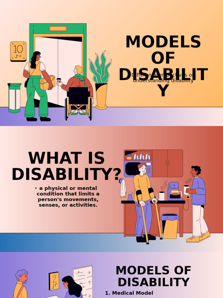 Models of Disability 1 | PDF | Disability | Social Policy