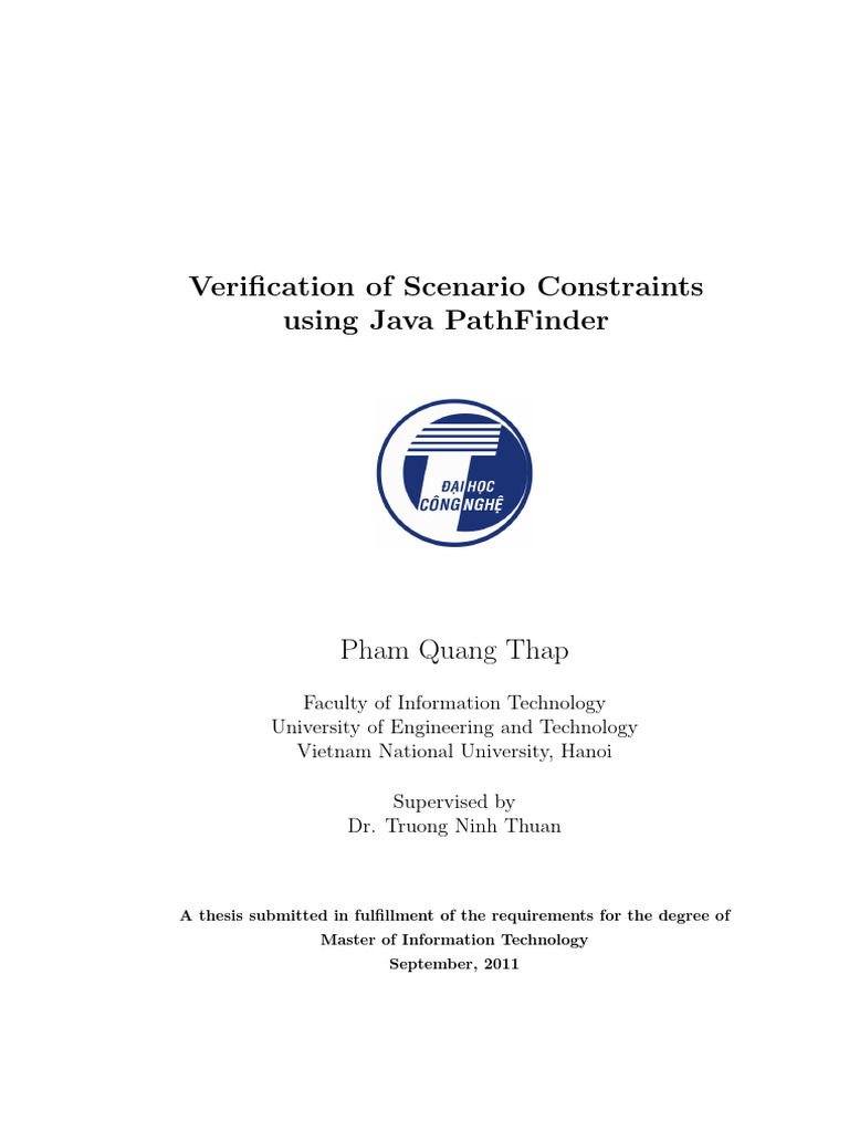 Scenario Constraint Verification with JPF | PDF | Java Virtual Machine ...