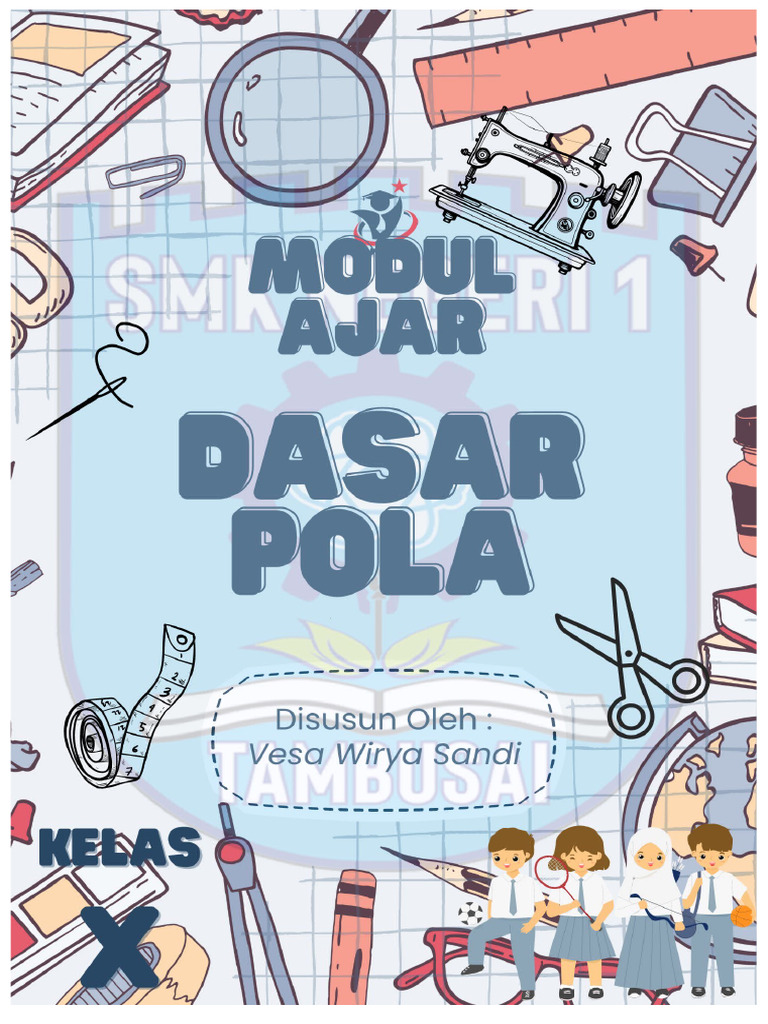 Modul Ajar Pola Dasar Busana SMK | PDF