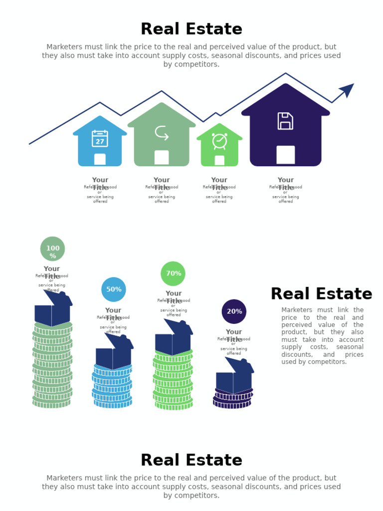 Real Estate 2 Infographics Light | PDF | Pricing | Market (Economics)