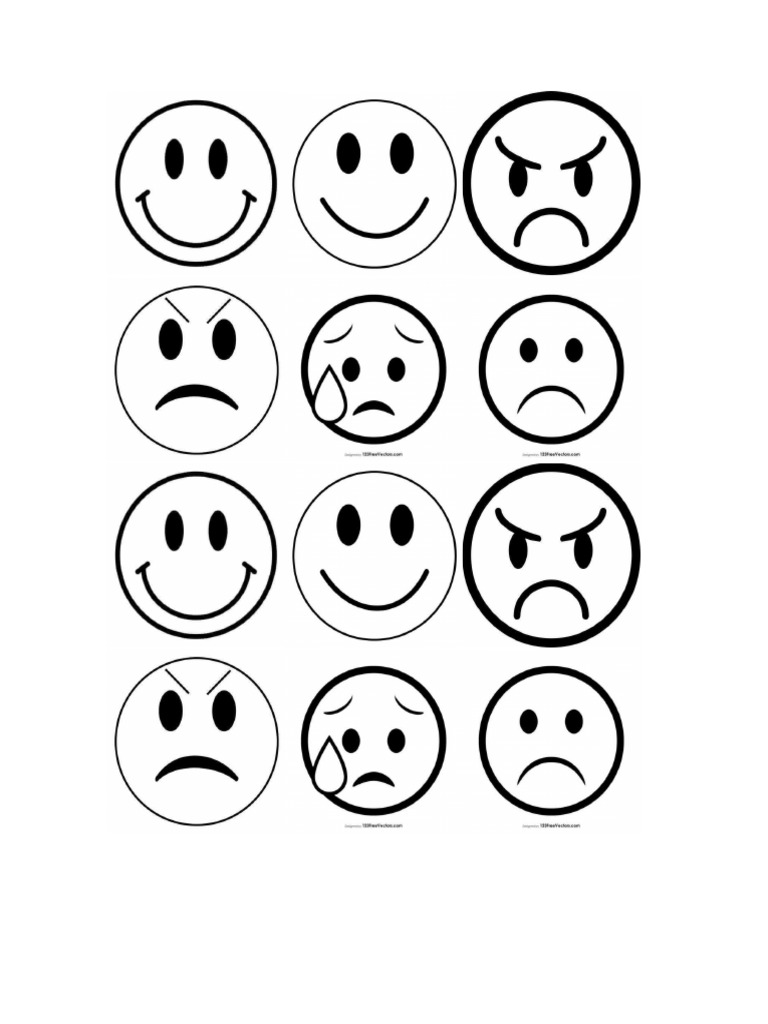 Documento Emociones Pictos | PDF