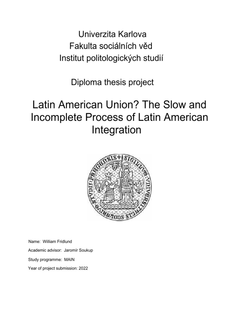 Latin American Integration Challenges | PDF