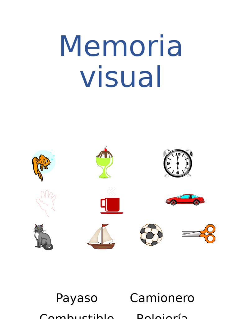 Memoria Visual | PDF