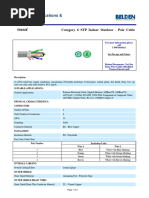 Industrial CAT 6 Cable Specifications | PDF