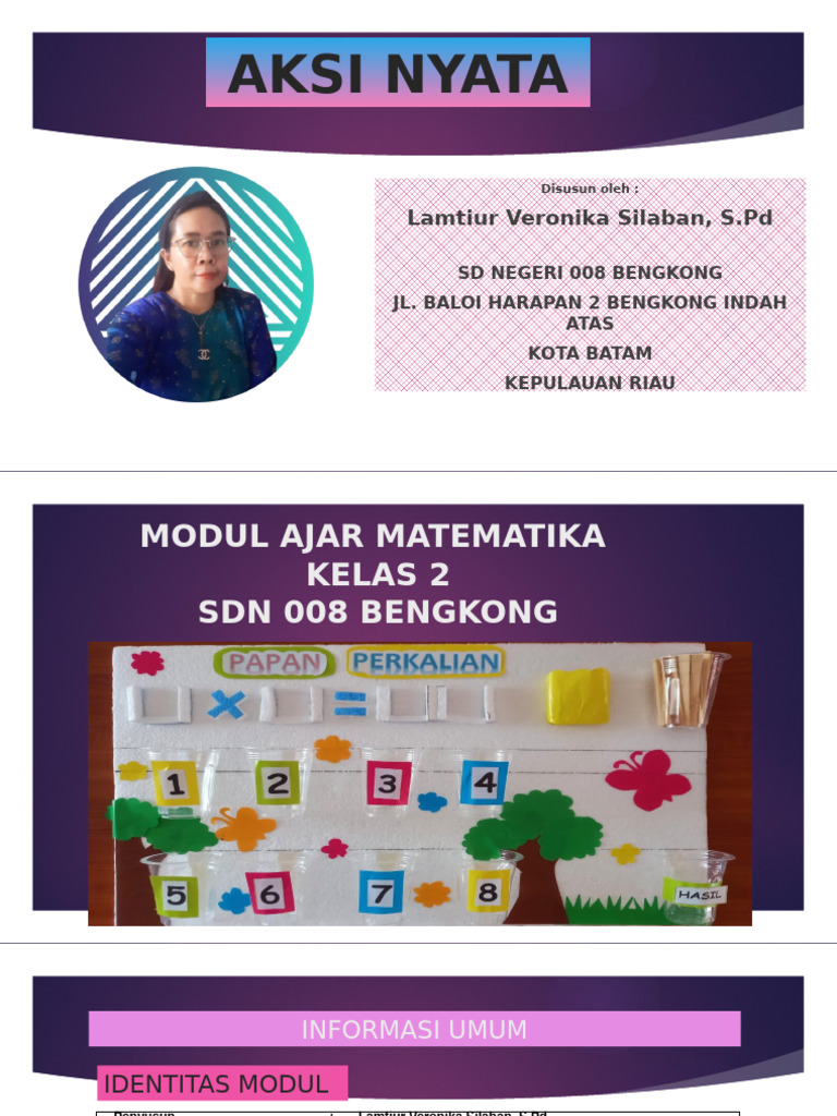 Modul Ajar Matematika Kelas 2-Pmm | PDF