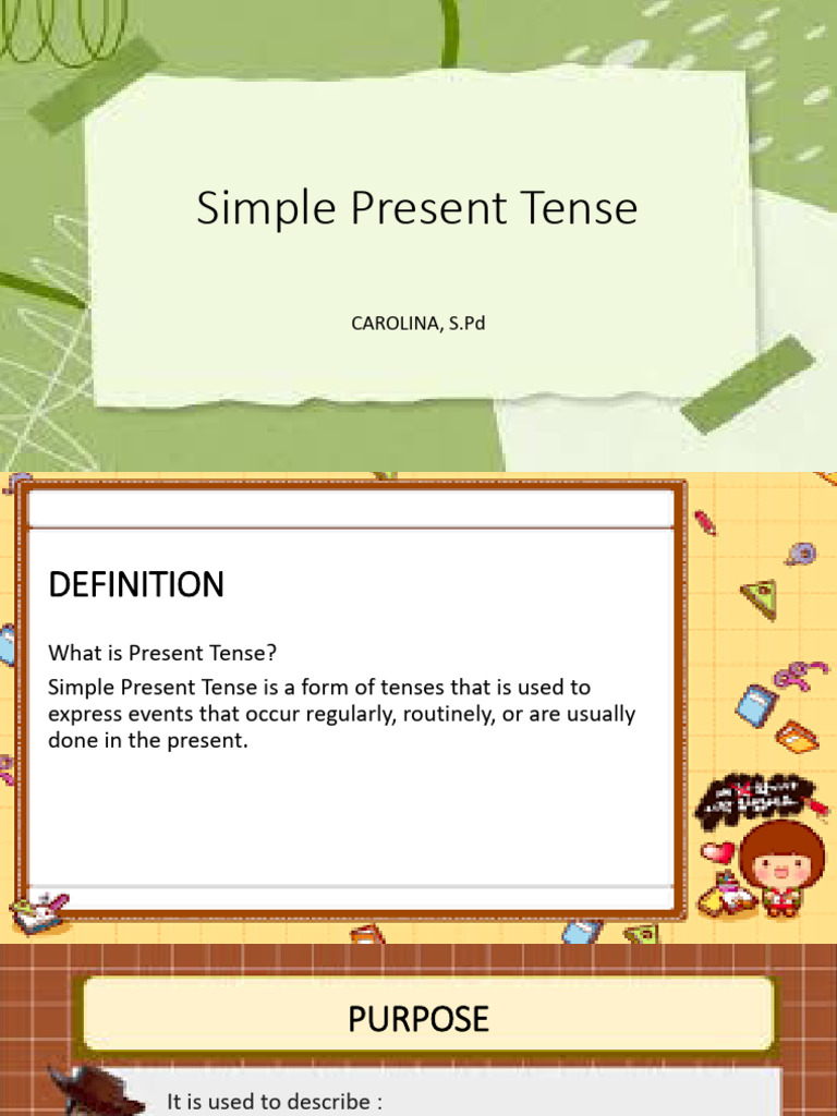 Understanding Simple Present Tense | PDF