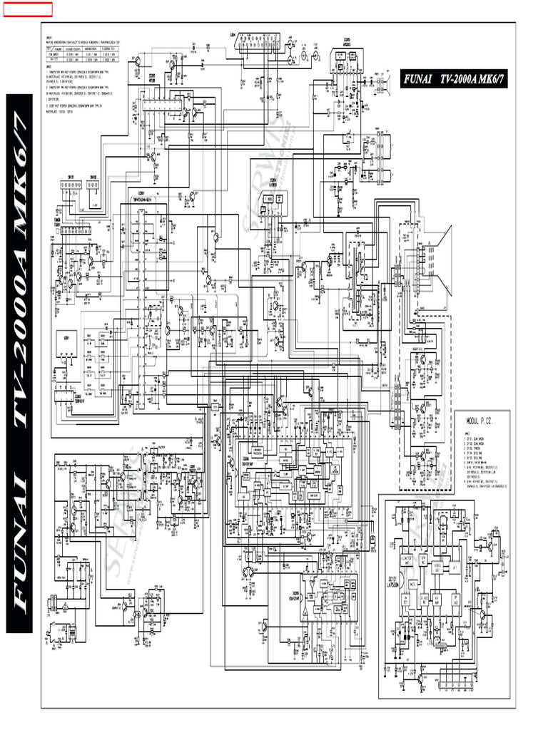 Funai Tv2000a Mk6 - 7 | PDF