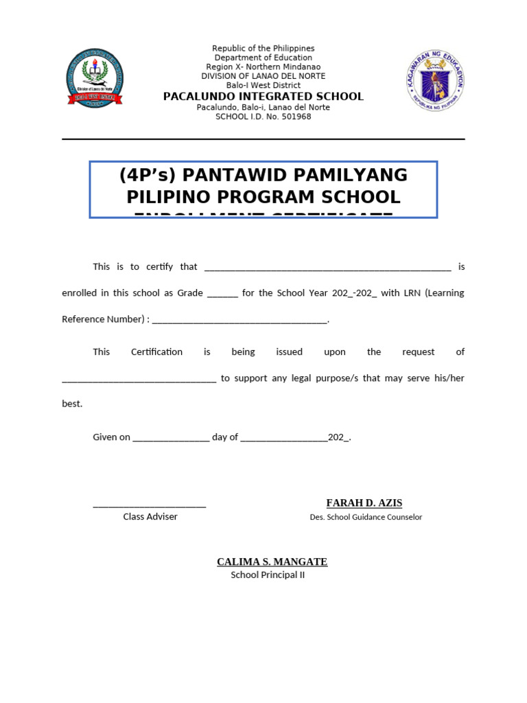 4P_S CERTIFICATION | PDF