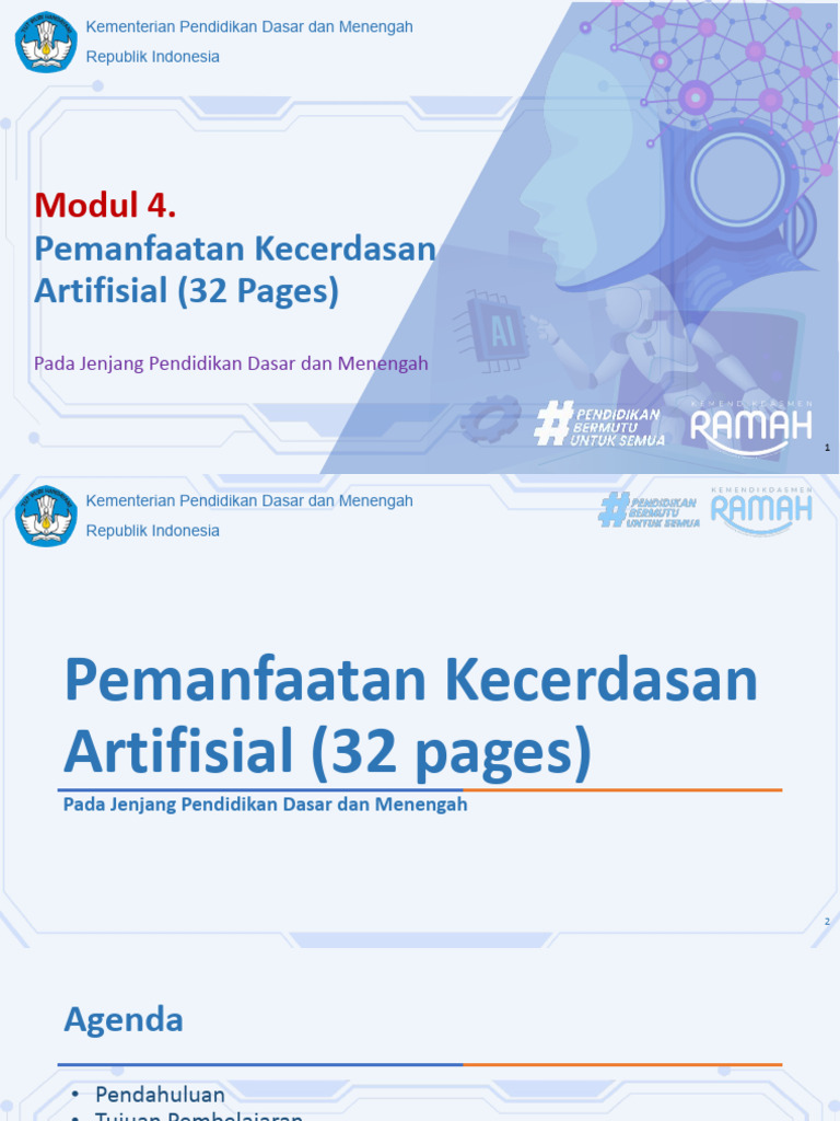 Modul 4. Pemanfaatan Kecerdasan Artifisial | PDF