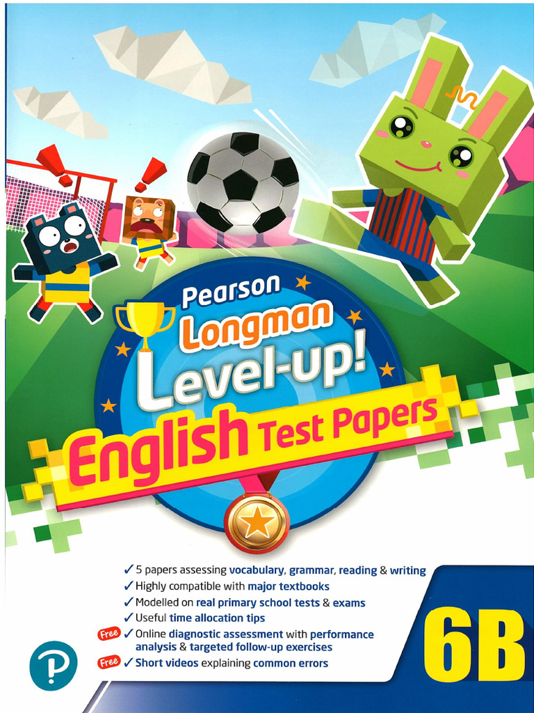 P6 小六下英文-pearson Longman Level-Up! English Test Papers | PDF