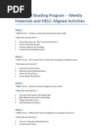 Remedial Reading Drills | PDF