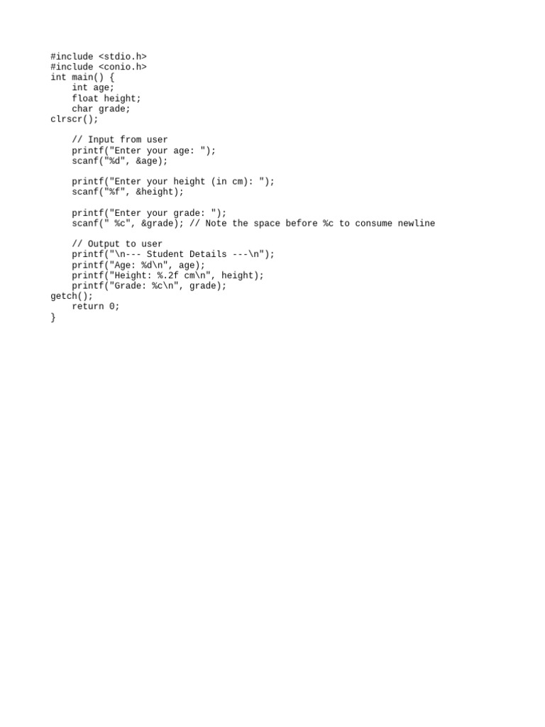 Input and Output Function | PDF