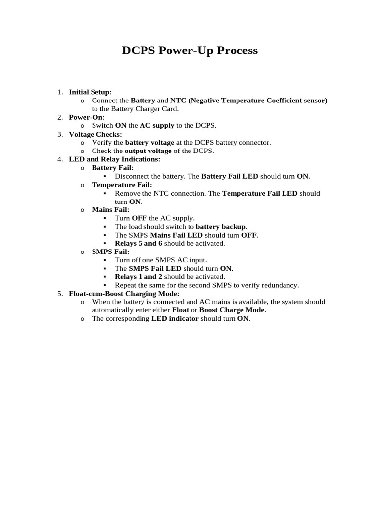 DCPS, Indicator Sop | PDF