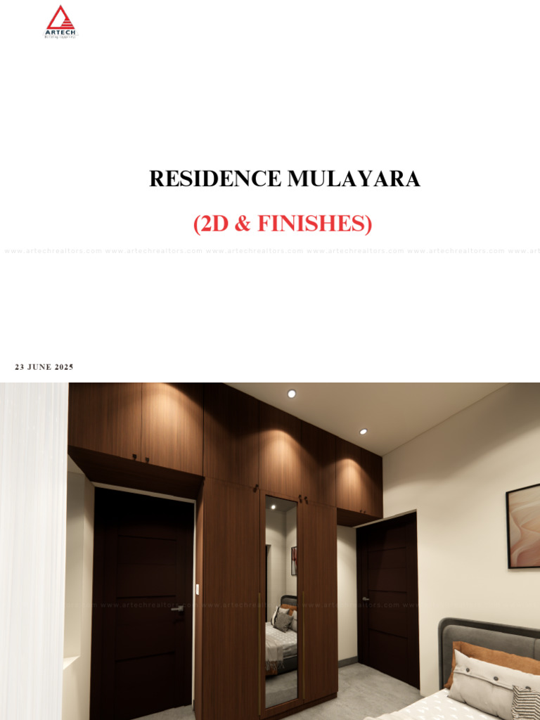 Residence Mulayara (2d & Finishes) | PDF