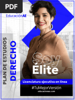 Plan de Estudios Licenciatura en Derecho UVM | PDF | Derecho penal | Justicia