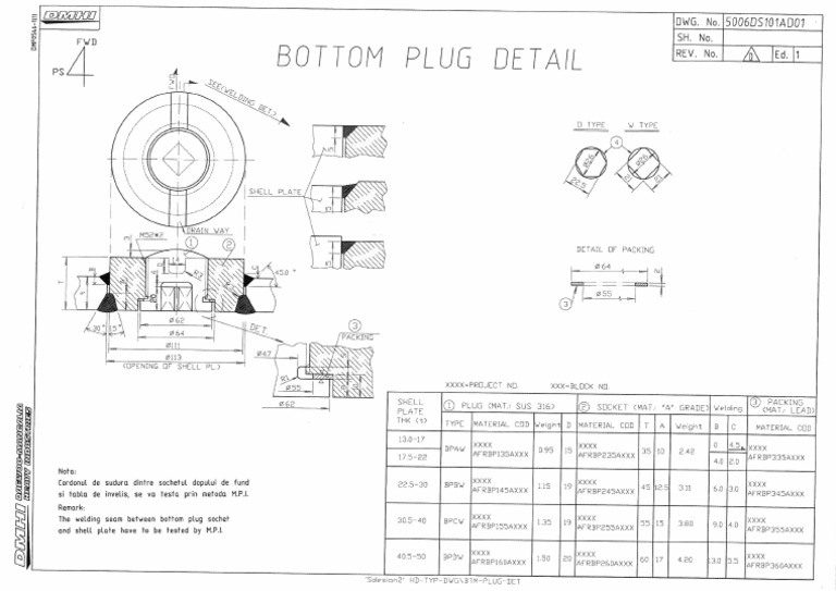 Bottom Plug | PDF