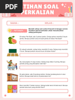 Soal Perkalian Bergambar Kelas 2 SD | PDF