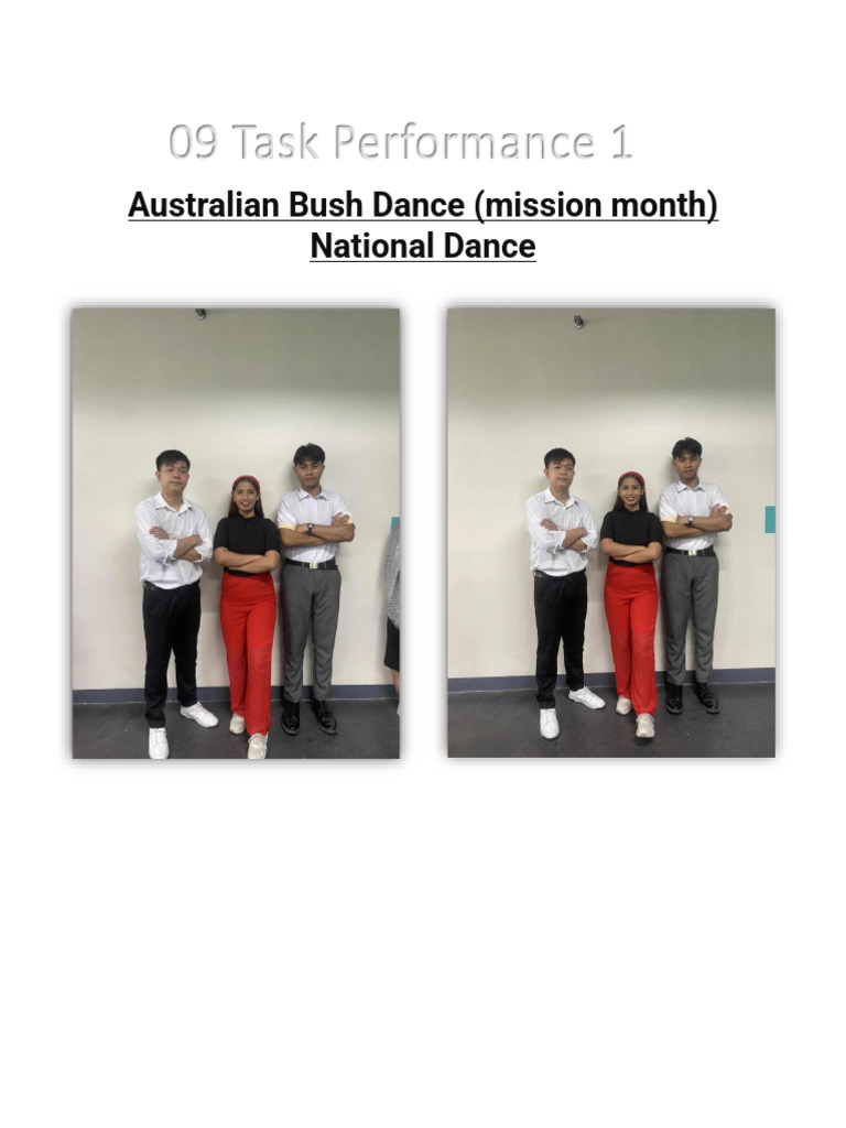 Australian Heel and Toe Polka Dance | PDF