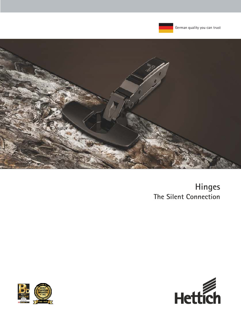 Hettich Hinges Catalogue | PDF | Door | Screw