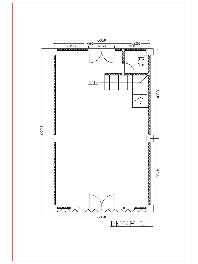 Denah Ruko Tanjung Mas | PDF