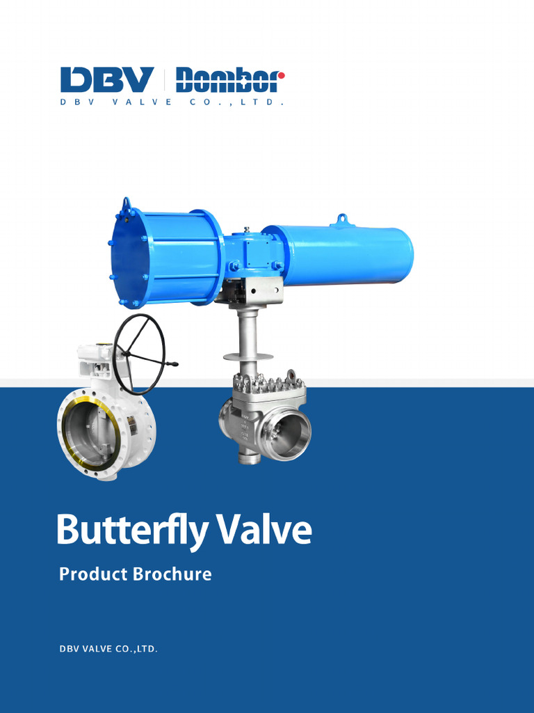 Dombor Butterfly Valve Product Brochure | PDF