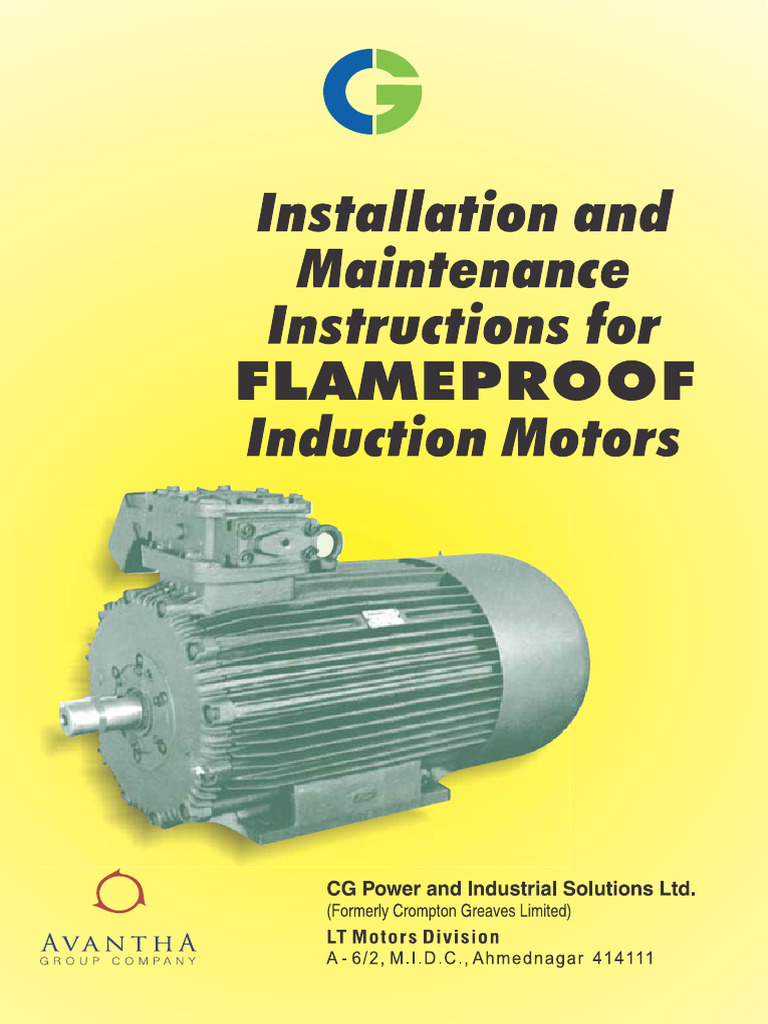 3.1 OM Manual-FLP Motors | PDF