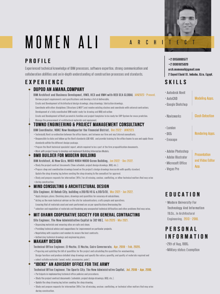 Momen Ali Resume | PDF