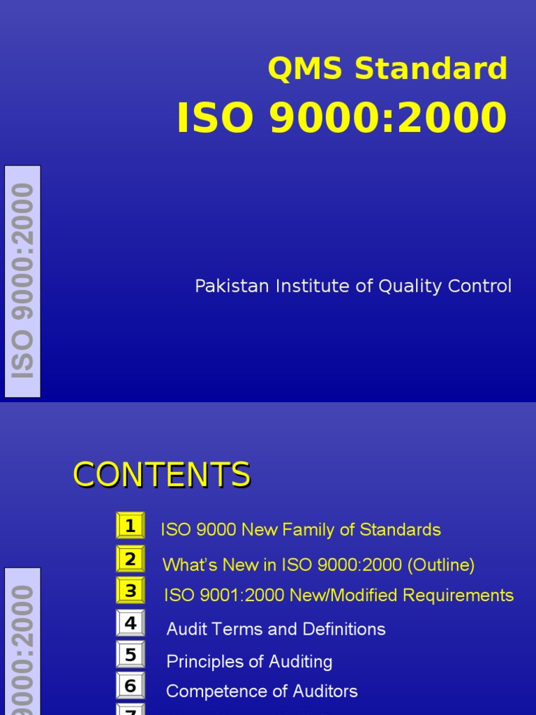 Iso 9000 Lecture | PDF | Quality Management System | Iso 9000