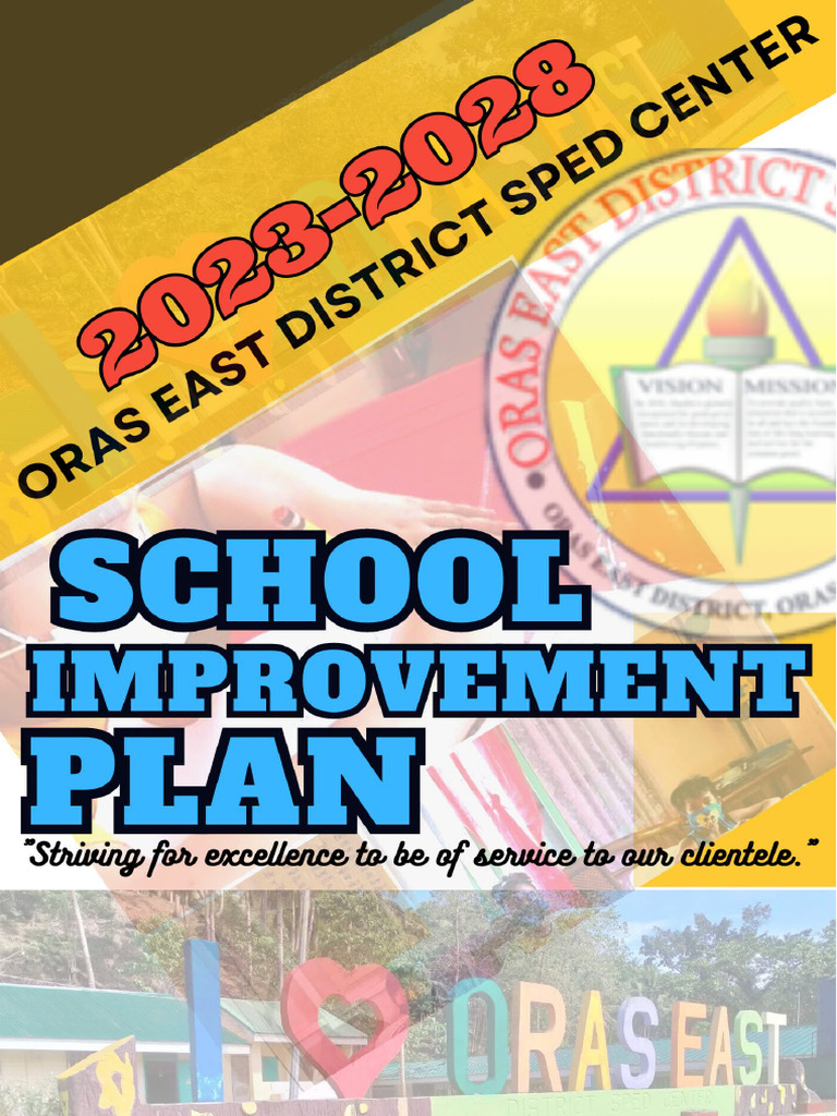 SIP Cover Page for Oras East District SPED | PDF